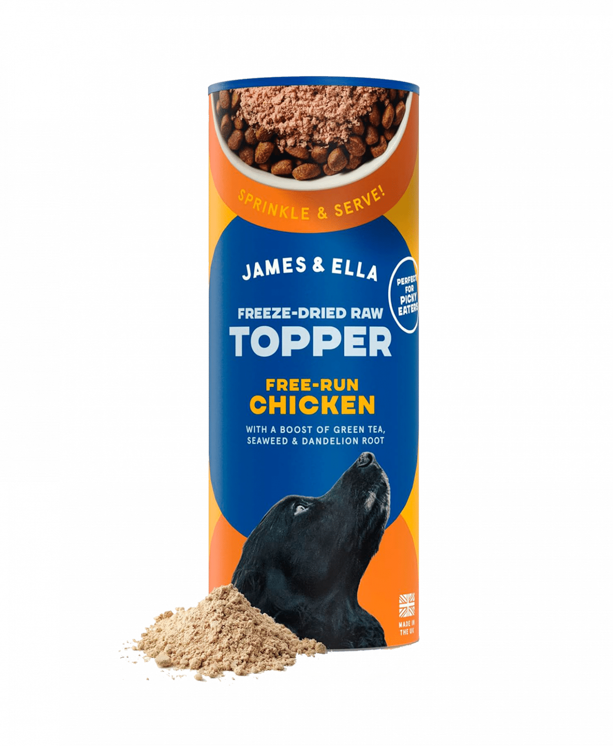 Freeze-Dried Topper - James & Ella